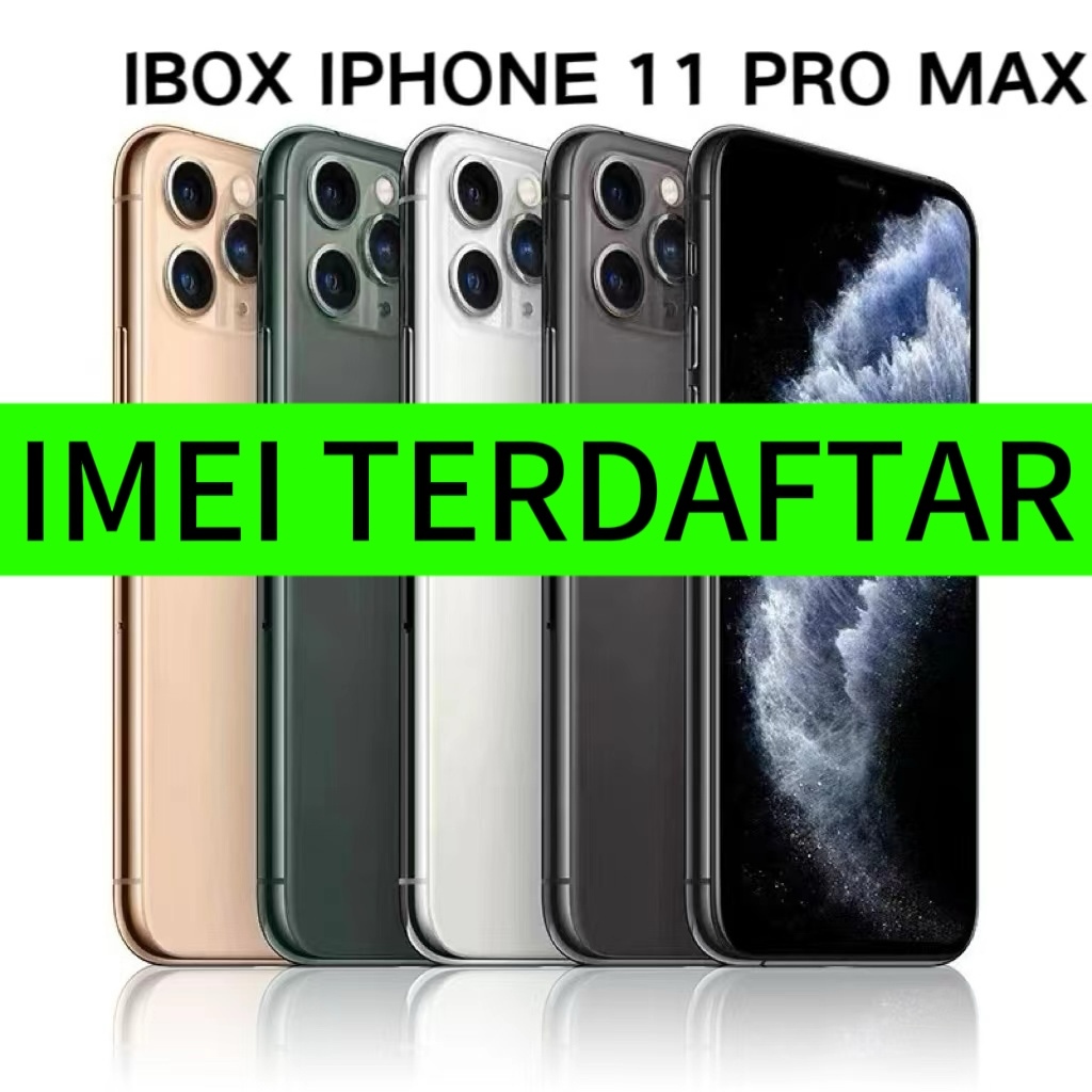 Jual IBOX IP 11 PRO IMEI Terdaftar128GB 256GB Second Bekas Normal E300 ...