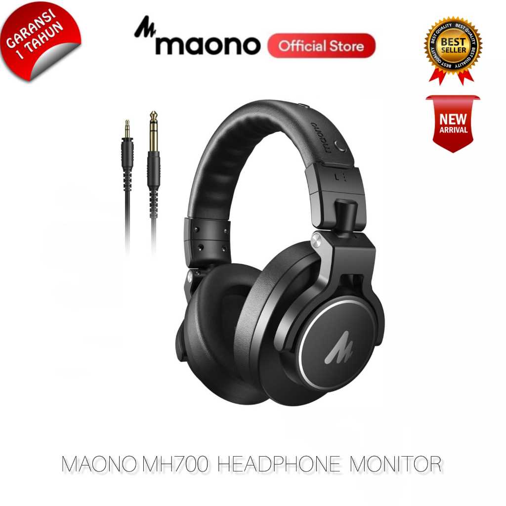 Jual MAONO MH700 Studio Headphone Monitor Over Ear Closed Back ...