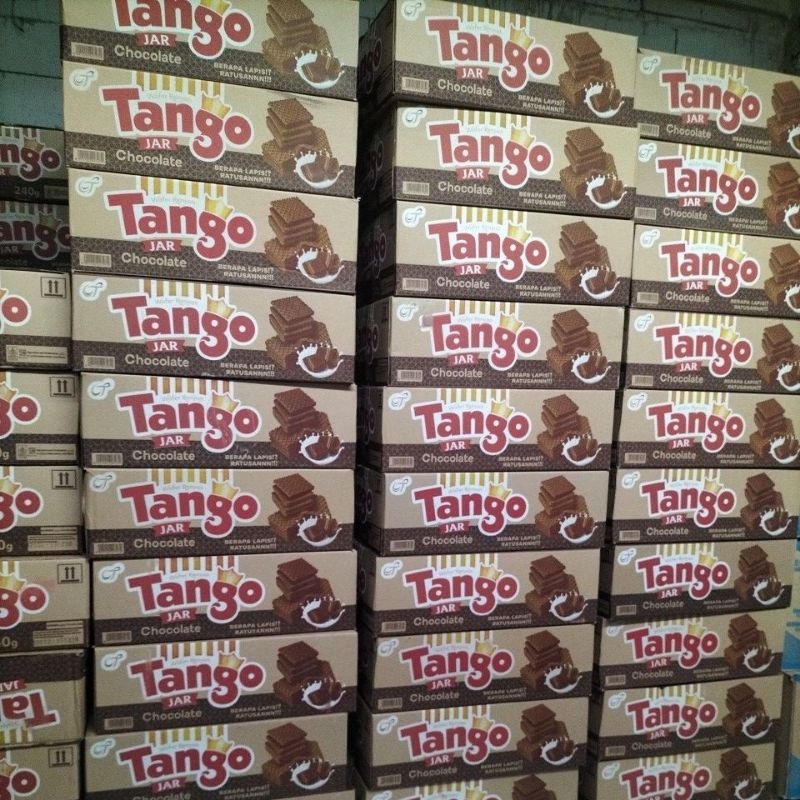Jual wafer tanggo jar 1 dus isi 6pcs coklat khusus pengiriman instan ...
