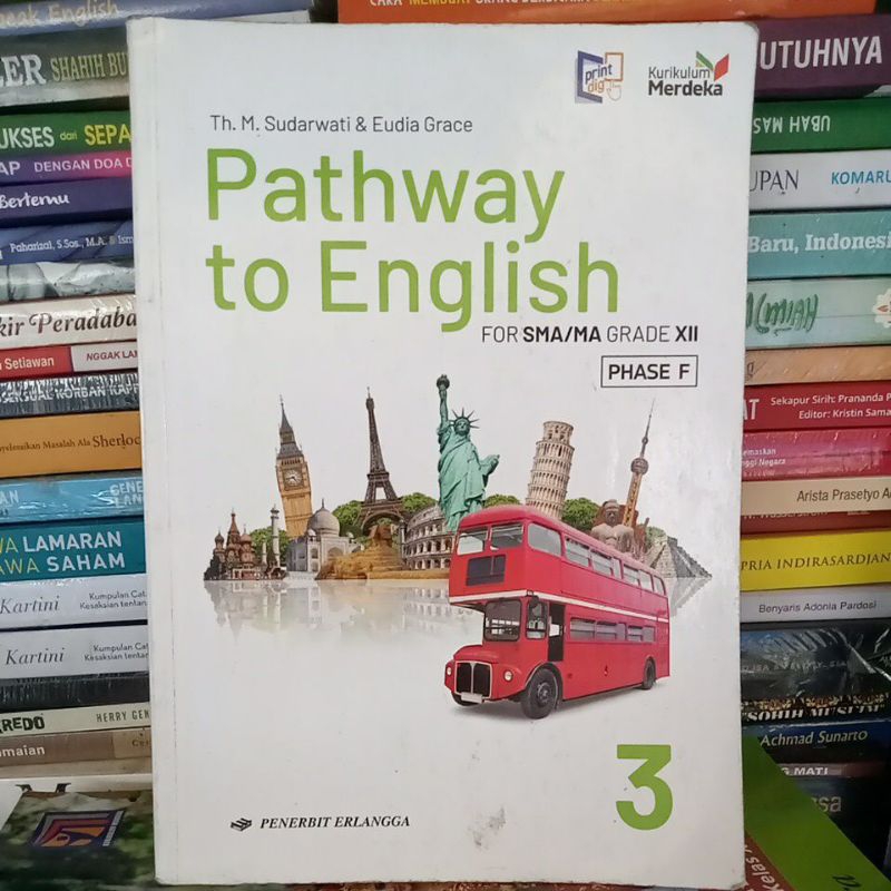 Jual BUKU BAHASA INGGRIS PATHWAY TO ENGLISH UNTUK KELAS 3 SMA KELAS 12 KURIKULUM MERDEKA ...