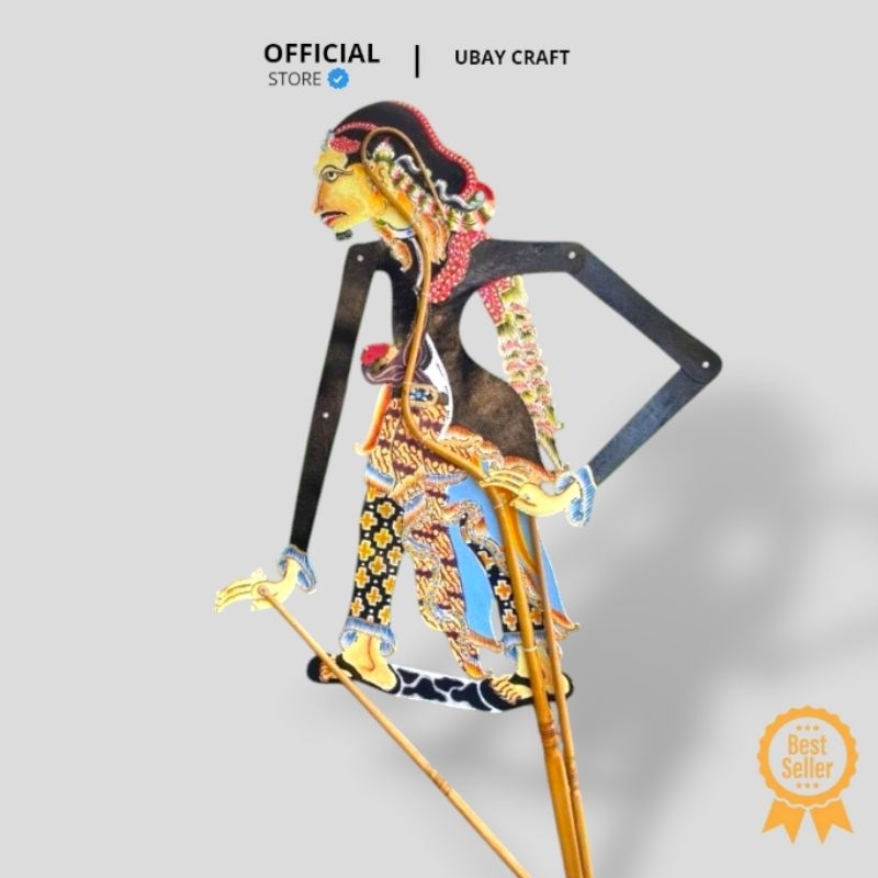 Jual WAYANG KULIT ASLI ALUSAN SUNAN KALIJAGA GAPIT ROTAN -+ 55CM UKURAN ...