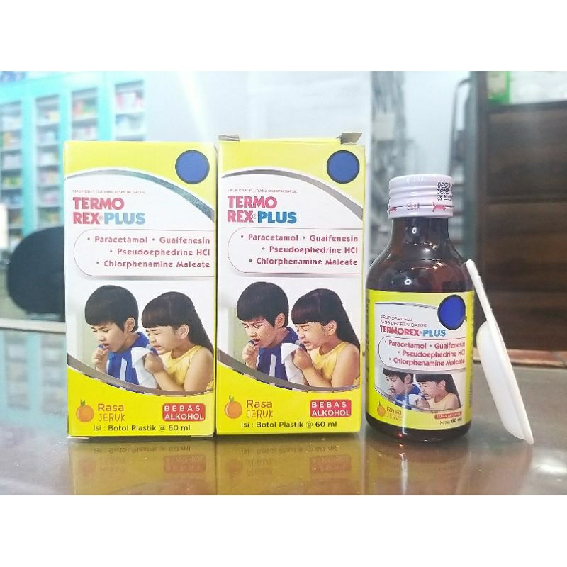 Jual TERMOREX PLUS 60 ML | SIRUP BATUK PILEK PANAS ANAK | Shopee Indonesia