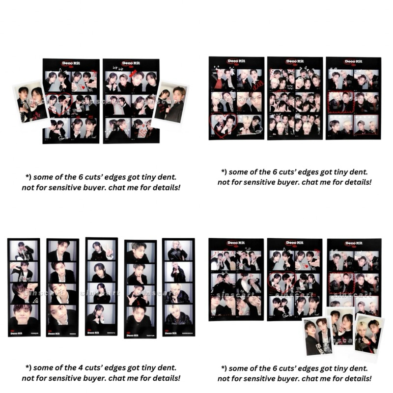 Jual Official TXT Deco Kit 2022 — 4 Cut, 6 Cut Photo, and Unit Set: Instant Photo & 6 Cut Photo ...