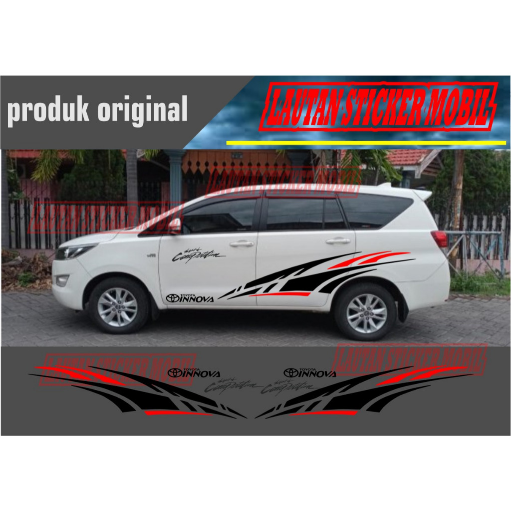 Jual stiker lis bodi samping toyota inovva stiker bodi samping terbaru ...