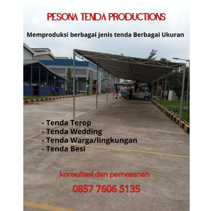Jual Tenda pesta, tenda terop, tenda lingkungan, tenda hajatan, tenda ...