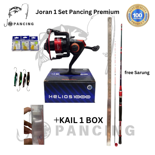 Jual [PREMIUM] Joran 1 Set Pancing Lengkap Murah Satu Set Joran Pancing ...