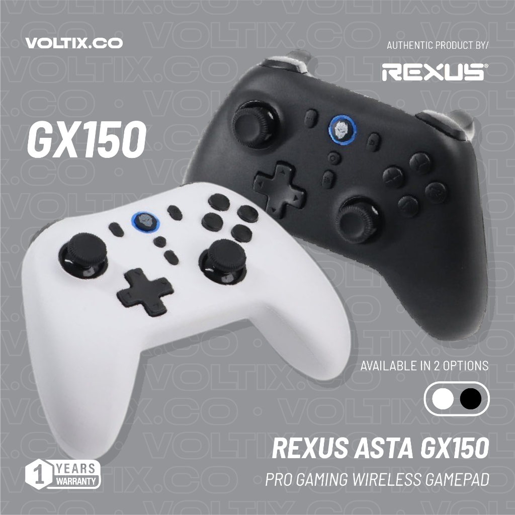 Jual Rexus Asta GX150 / GX-150 Gaming Gamepad Joystick Controller ...