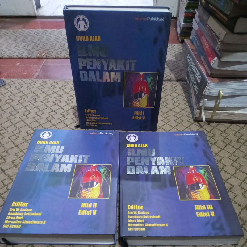 Jual BUKU AJAR ILMU PENYAKIT DALAM JILID 1.2.3 ARU W SUDOYO | Shopee Indonesia
