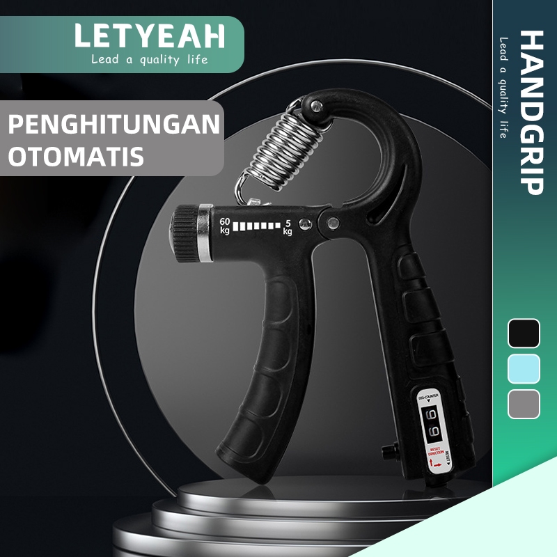 Jual [Penghitungan otomatis] LetYeah Handgrip Tangan Alat Olahraga ...