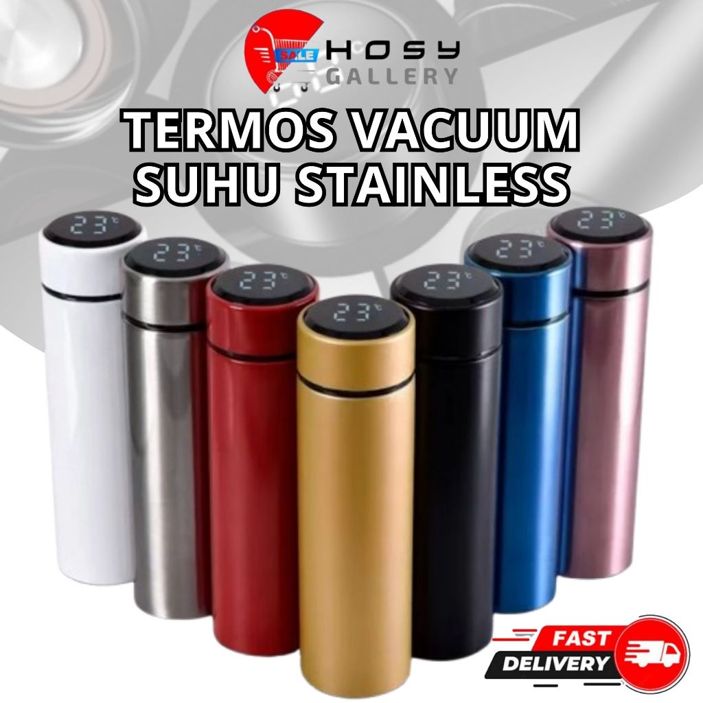 Jual TERMOS SUHU DIGITAL TEMPERATURE / TERMOS VACUUM SUHU STAINLESS ...
