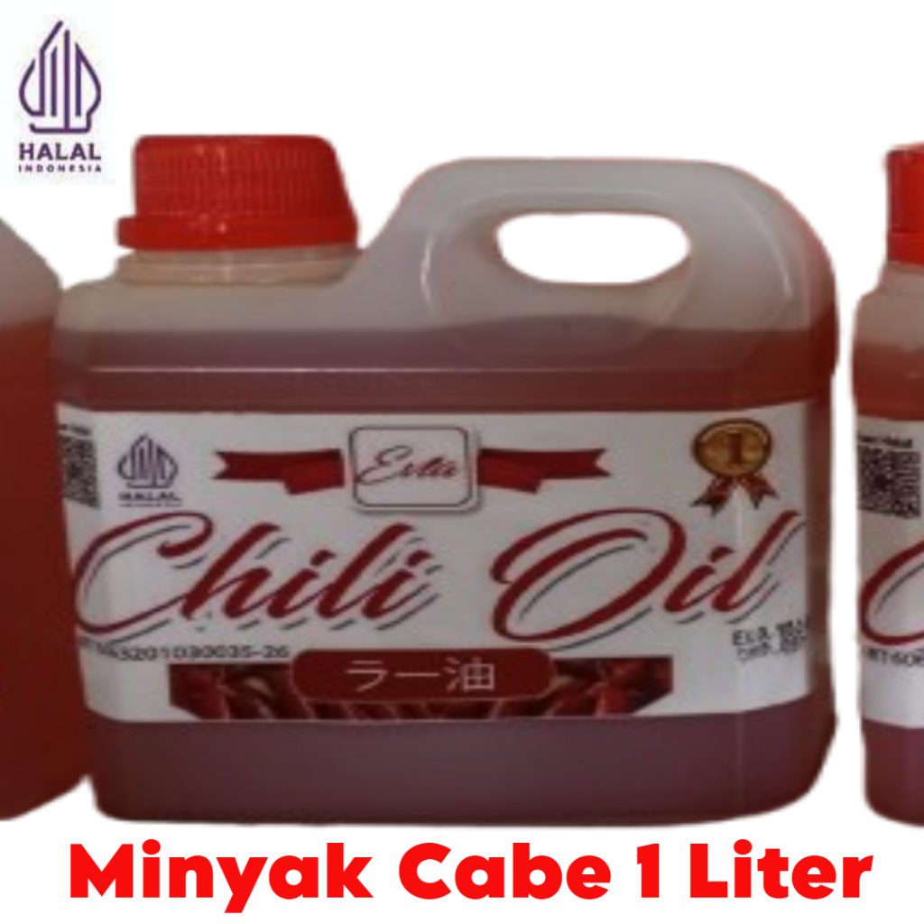 Jual Chili Oil 1 Liter Minyak Cabe Original Extra Pedas Halal | Shopee ...
