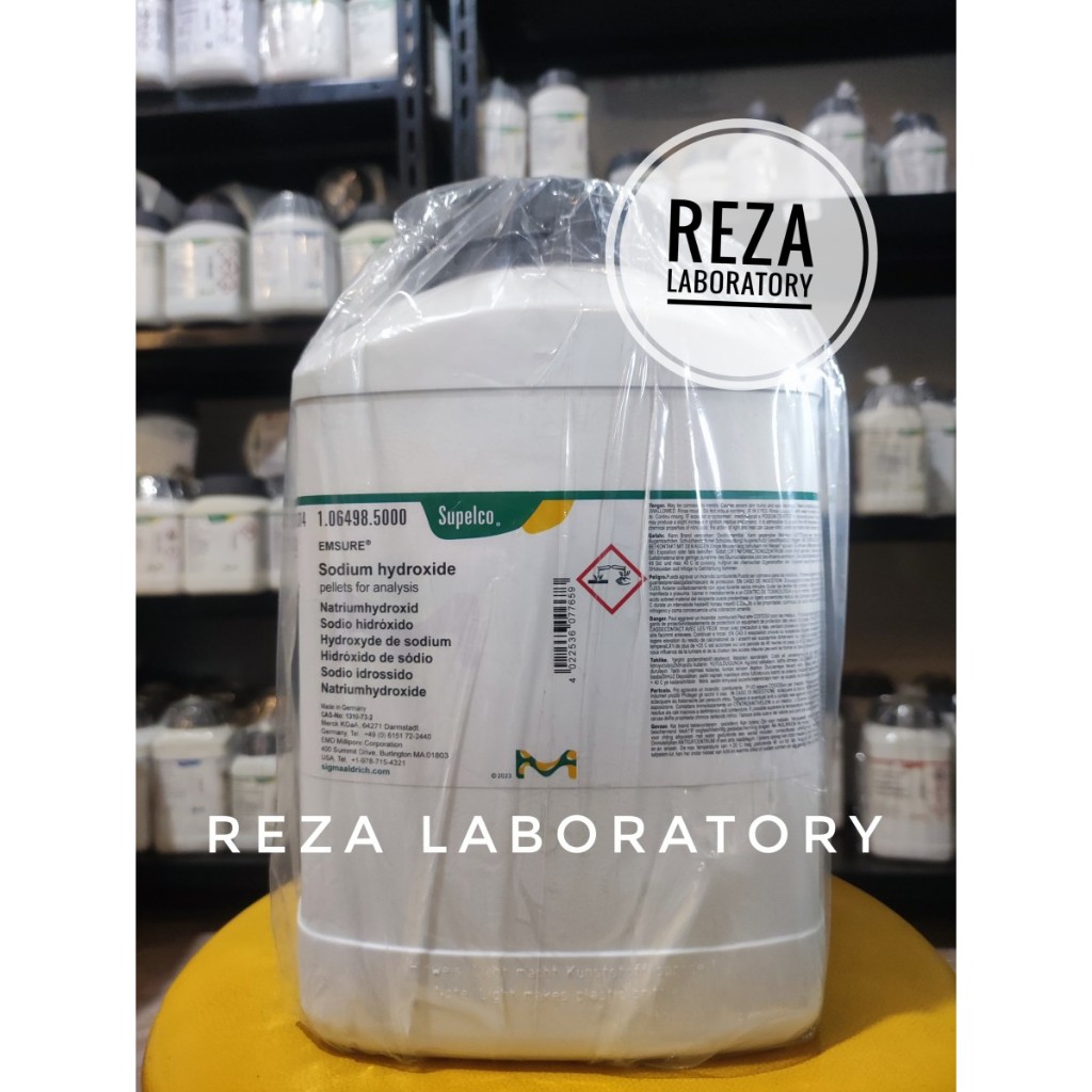Jual Sodium Hydroxide /Natrium Hidroksida / NaOH Analis MERCK 106498 ...