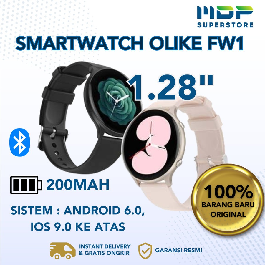 Jual OLIKE INTERSTELLAR SMARTWATCH FW1 (MIX COLOR) | Shopee Indonesia