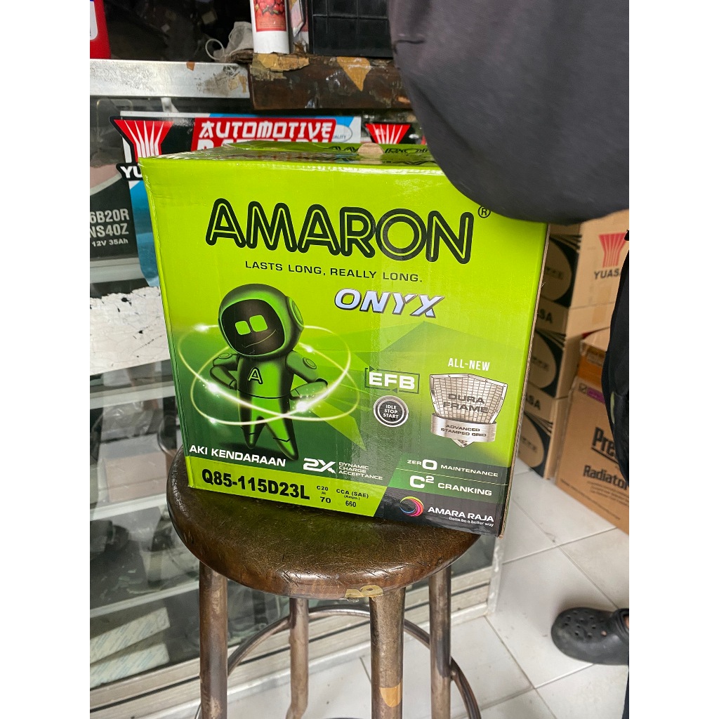 Jual Aki Mobil MAZDA CX5 ISTOP Q85 / 115D23L Amaron 12V / 70Ah | Shopee Indonesia