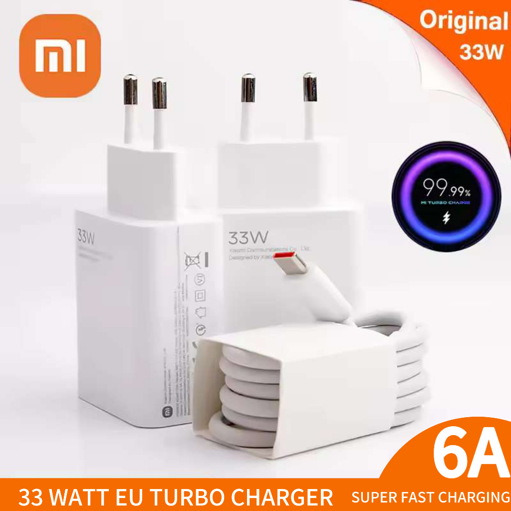 Jual Charger Xiaomi Poco X3 Pro Turbo Charger ORIGINAL 100% 33 Watt ...