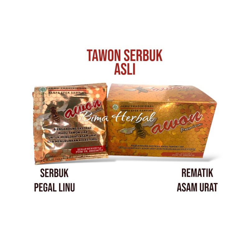 Jual jamu tawon serbuk asli (original) kemasan terbaru | Shopee Indonesia