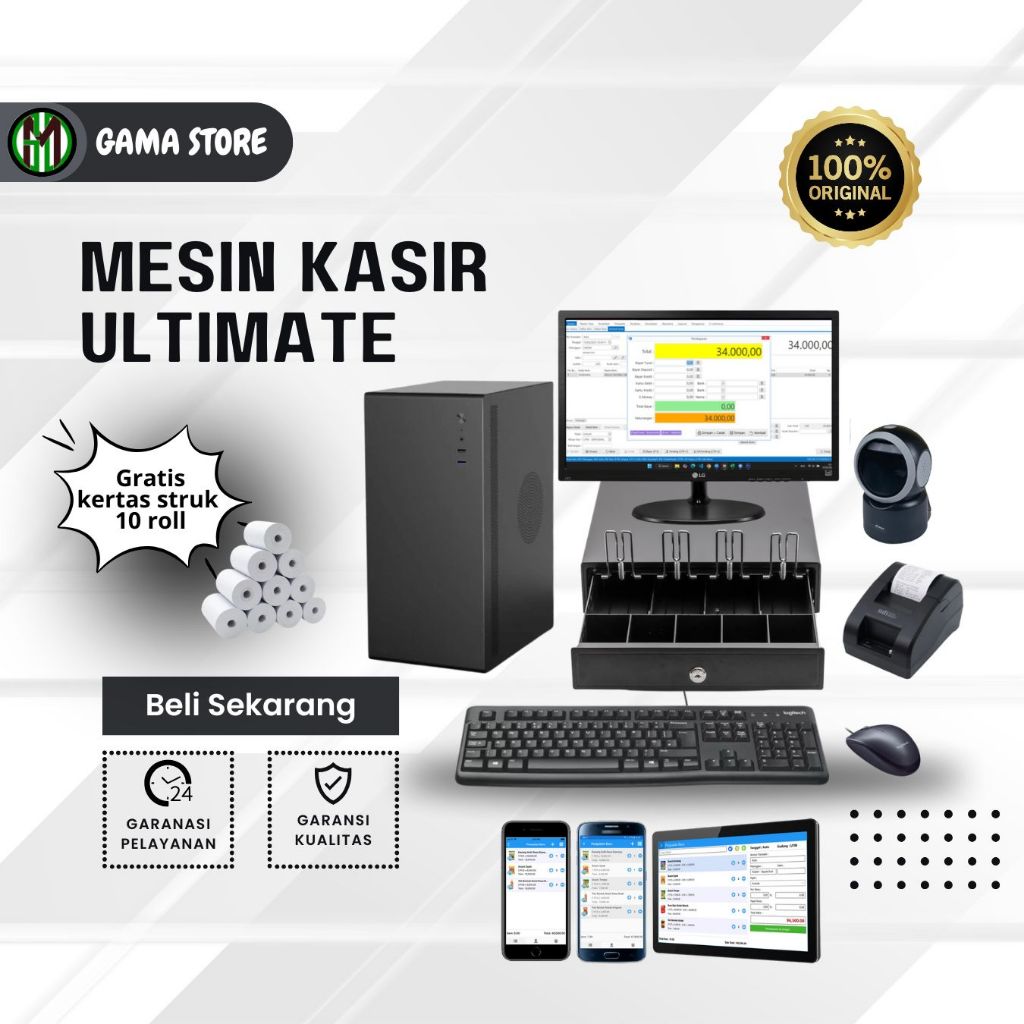 Jual Mesin Komputer Kasir ONLINE Lengkap Untuk Toko Sembako, Toko ...