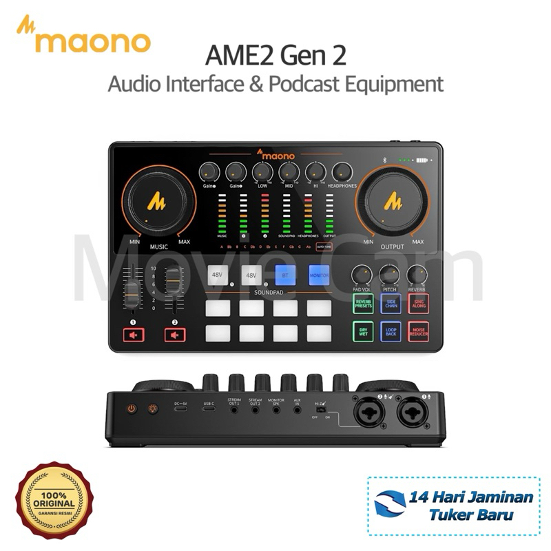 Jual Maono MAONOCASTER AME2 Gen 2 Audio Interface & Podcast Equipment ...