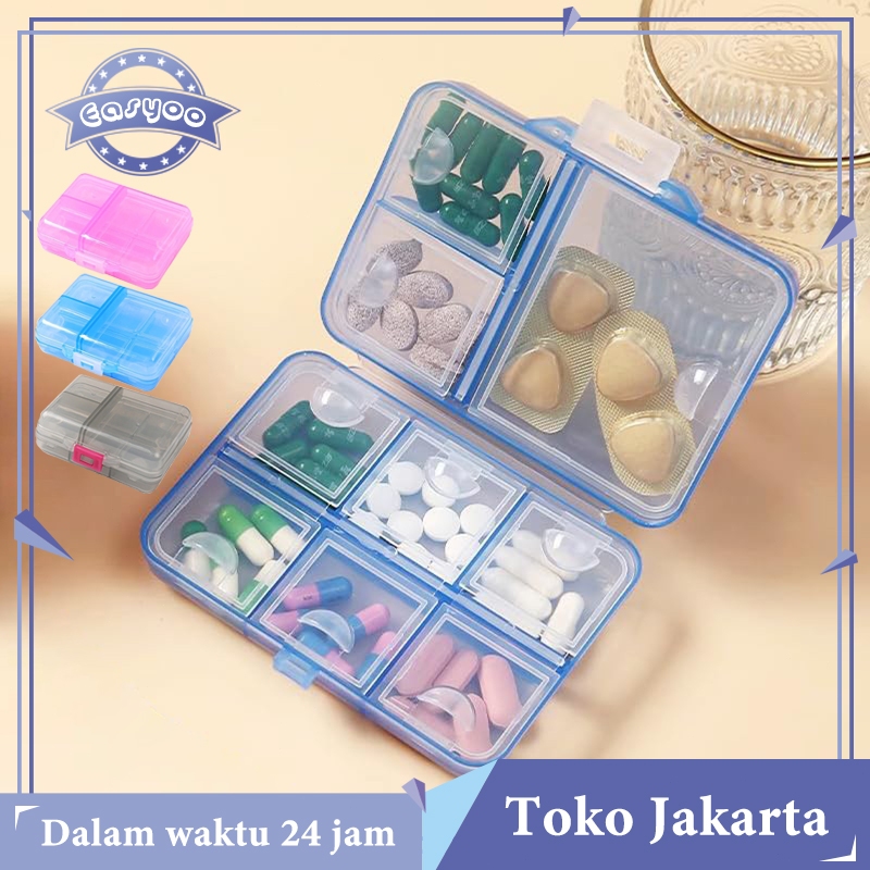 Jual Tempat Obat Harian 7 Days Kotak Obat Medicine Box Organizer Weekly ...