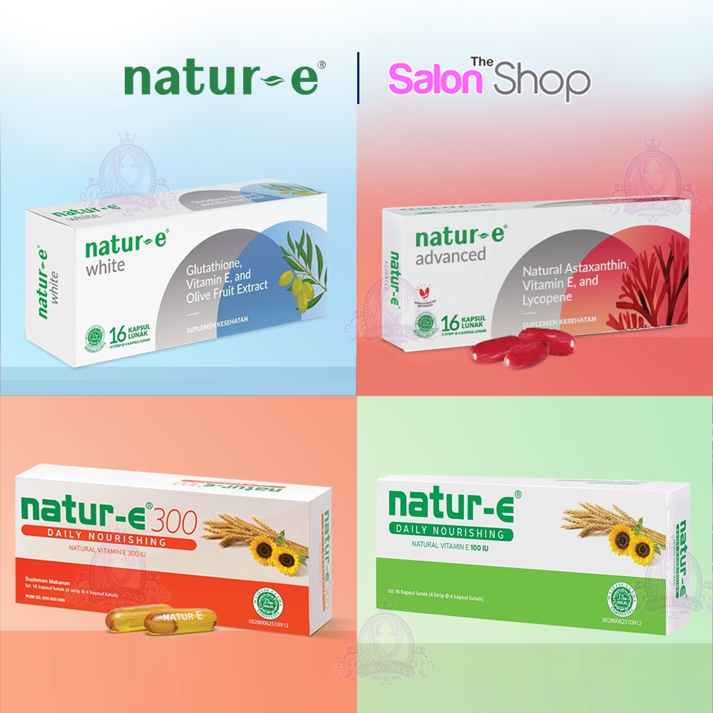 Jual Natur-E White 16s/32s Soft Capsule suplemen / vitamin / vitamine ...