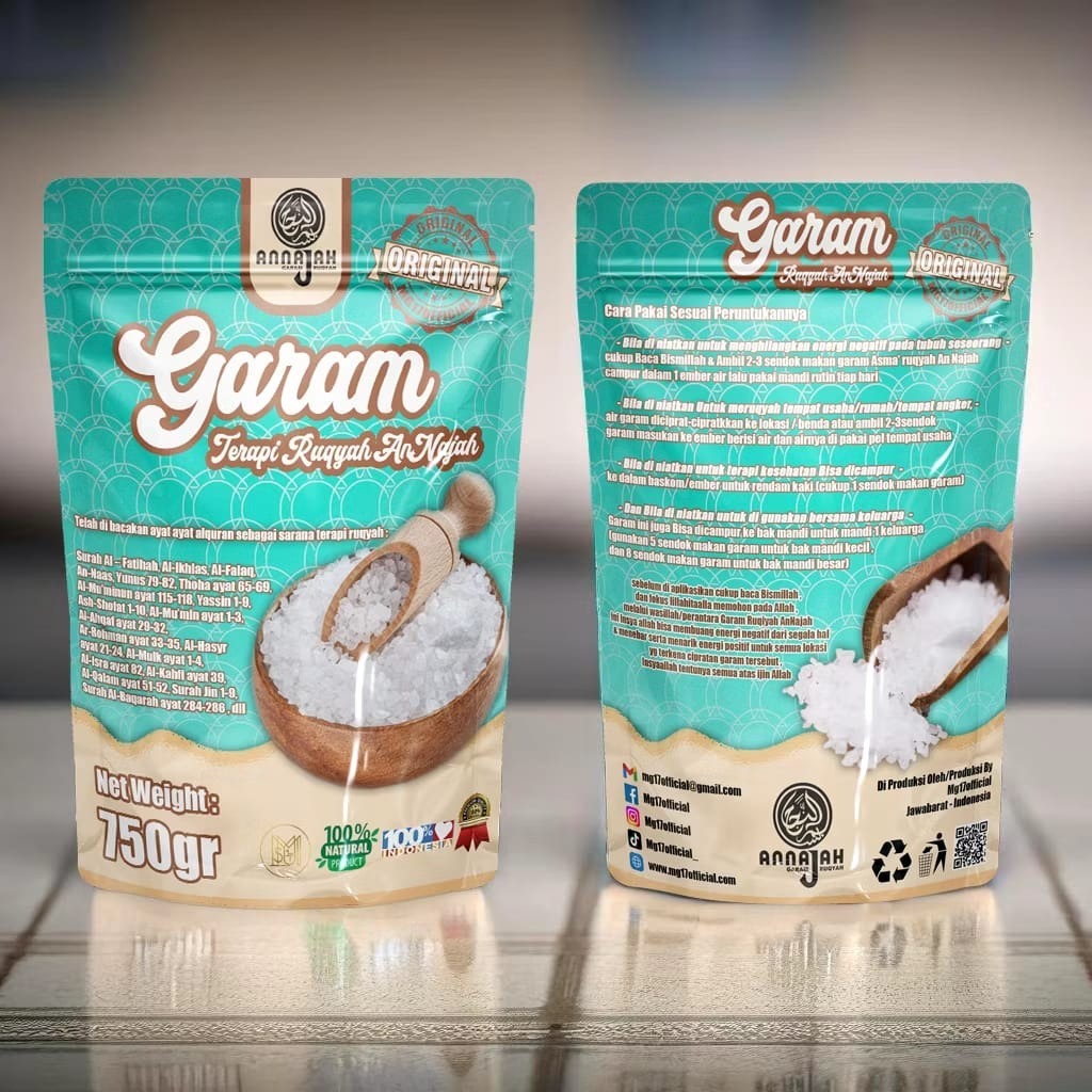Jual Garam Ruqyah AnNajah 750gr - Meruqyah Anak Yg Sulit Di Atur/Bandel ...