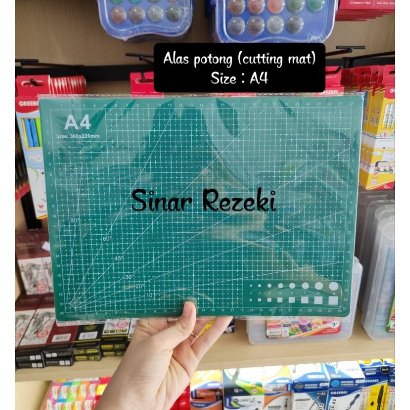 Jual 1 buah!! A4/Cutting mat/alas pemotong kertas/cutting mat murah/alas potong kertas | Shopee ...