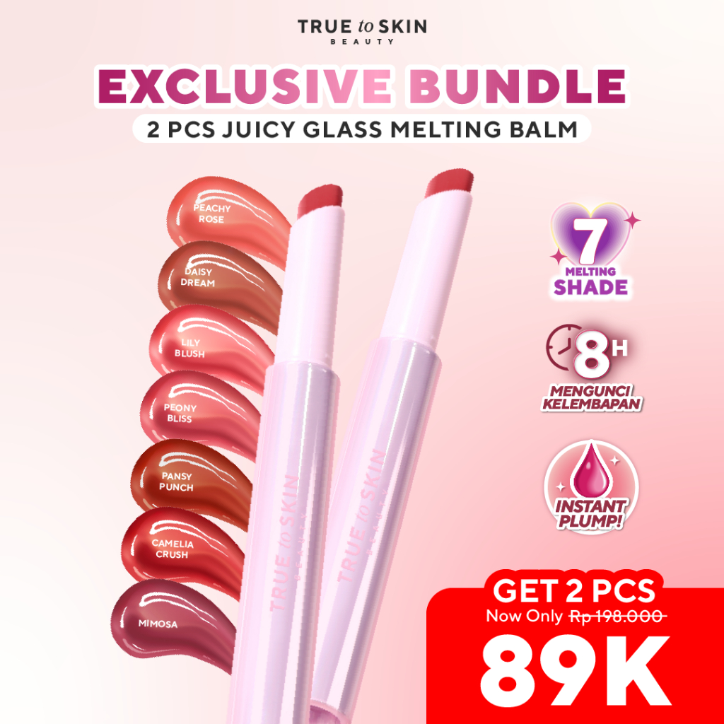 Jual [ BUY 1 GET 1 ] True to Skin - Juicy Glass Melting Balm | Shopee ...