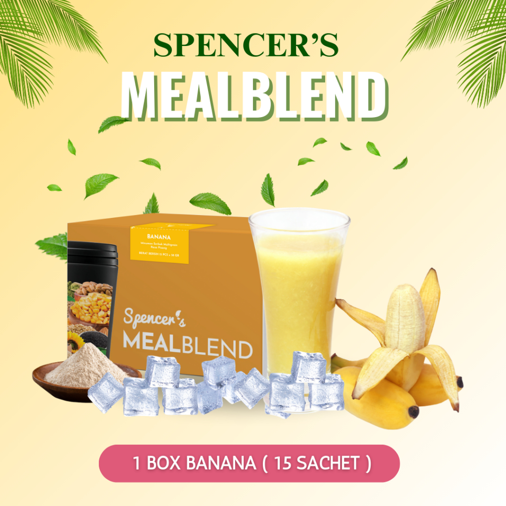 Jual Diet Aman - Spencer's Mealblend Banana - Langsing Alami Ampuh ...