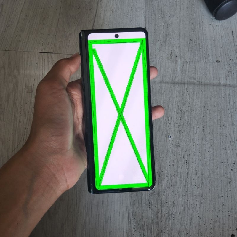 Jual LCD SAMSUNG GALAXY Z FOLD 3 DEPAN ORIGINAL COPOTAN ASLI SAMSUNG ...