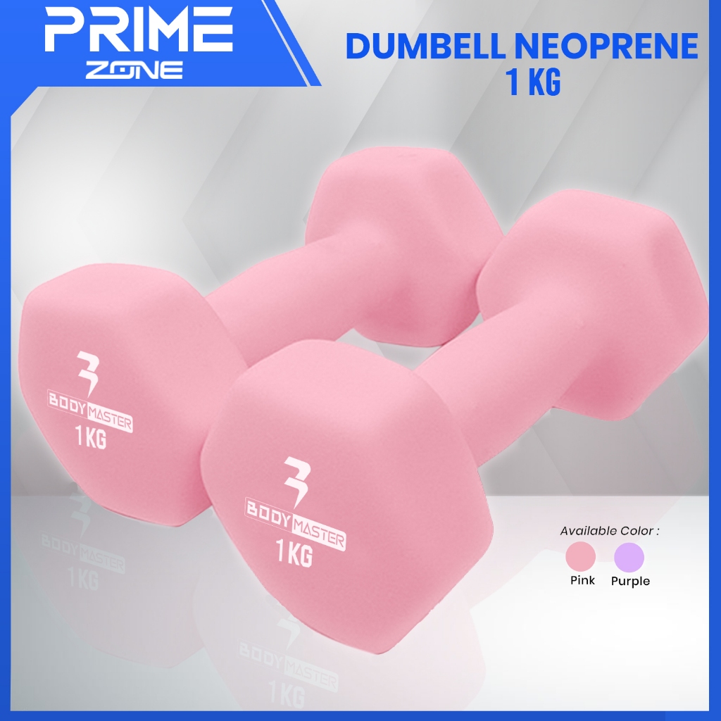 Jual BODYMASTER 1KG Dumbell Neoprene Barbel Mini Dumbel Warna Kecil ...
