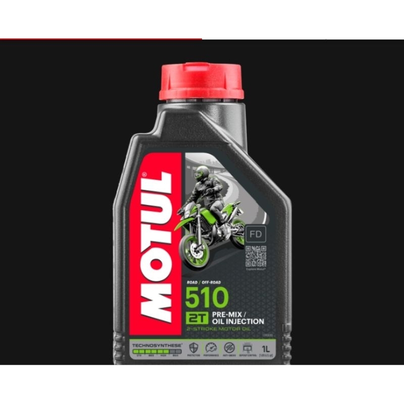 Jual MOTUL 510 2T PRE-MIX / OIL INJECTOR 1Liter | Shopee Indonesia