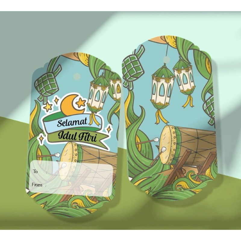 Jual HANG TAG LEBARAN HANG TAG HARI RAYA IDUL FITRI ISI 10 PCS FREE ...