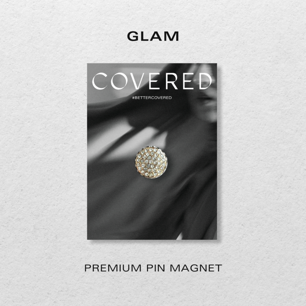 Jual Covered Official - GLAM HIJAB PIN MAGNET | Peniti Hijab ...