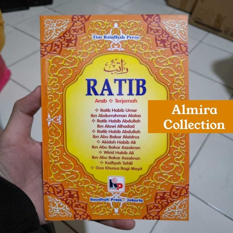 Jual Buku Kita Ratib Arab dan Terjemah Ukuran besar A5 | Shopee Indonesia