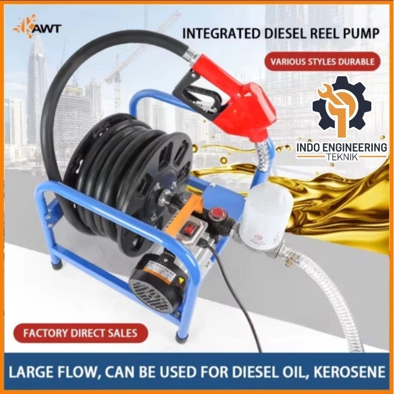 Jual Pompa Transfer Bahan Bakar Portabel Diesel Minyak Solar 60Lpm ...