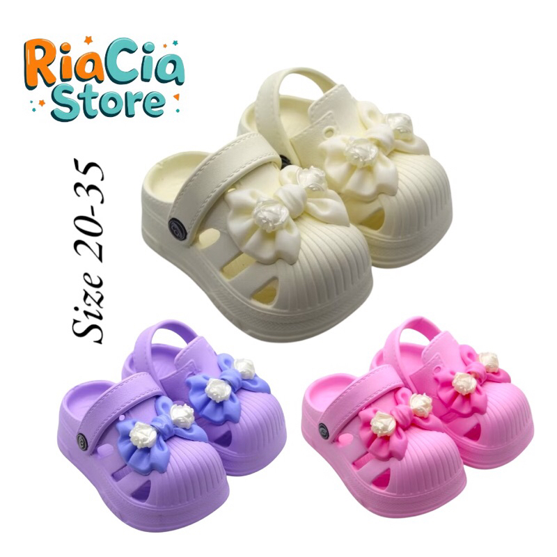Jual Sandal Anak Model Baim| Sandal Anak Perepuan Model Pita| Sendal ...