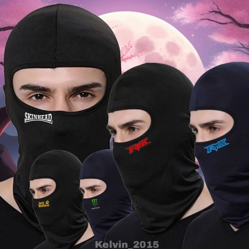 Jual Masker Full Face // Buff Masker Full Face // Masker Topeng ...