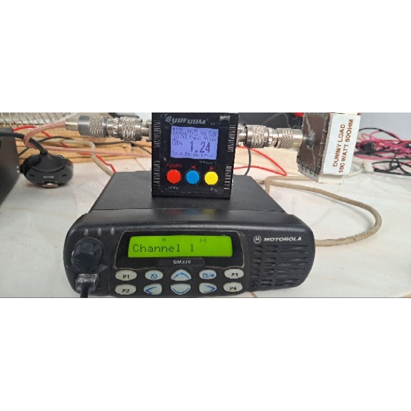 Jual RADIO RIG MOTOROLA GM 338 VHF VERSI 45 watt NORMAL | Shopee Indonesia