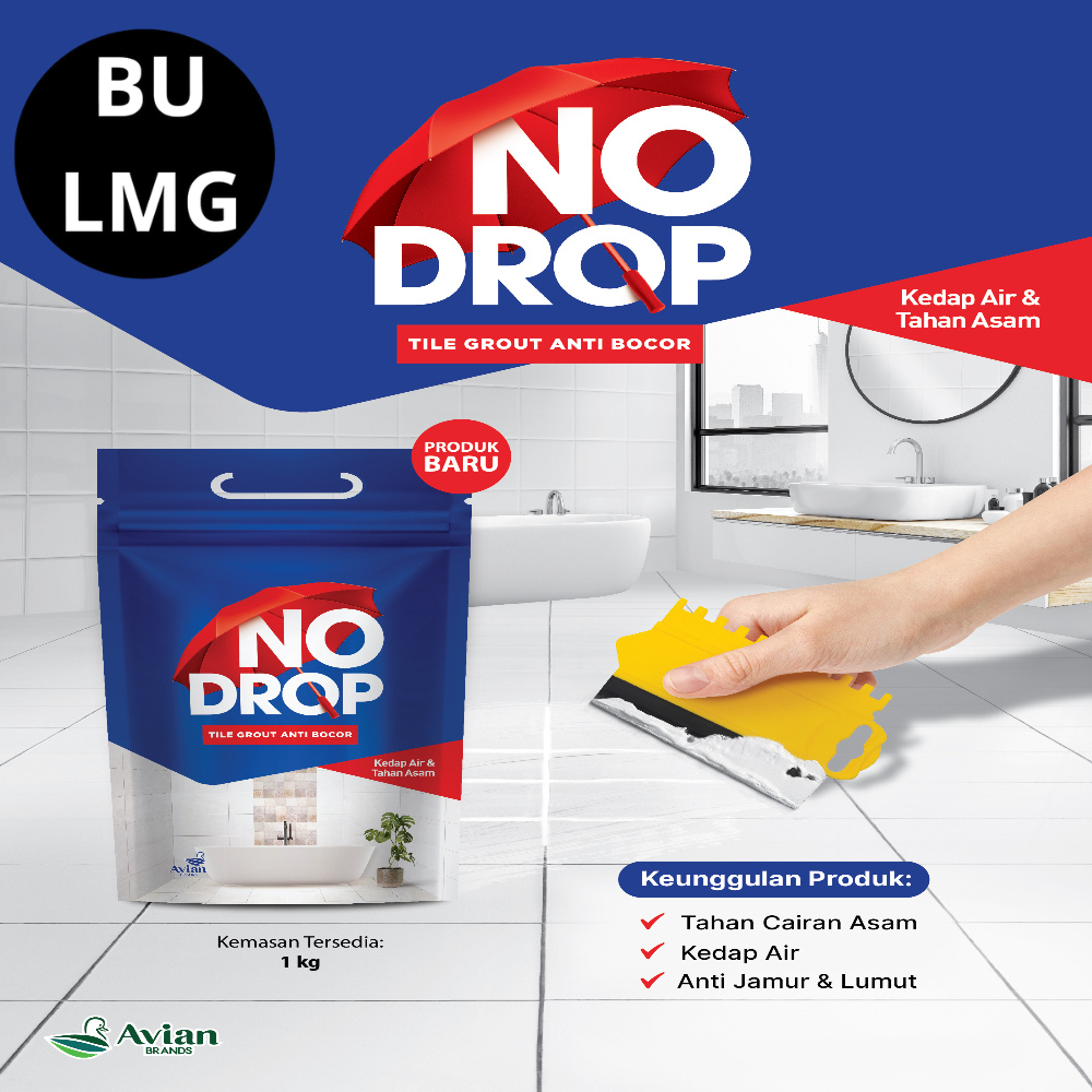 Jual Nat Keramik || No Drop Tile Grout [Nat Keramik No Drop 1Kg ...
