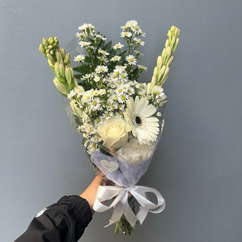 Jual Bouquet Ziarah Vol.1 by Dyfleurs - Buket Bunga Asli/ Buket Bunga ...