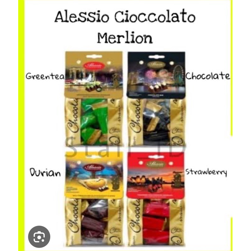 Jual Coklat Alessio Alaska Merlion Cioccolato Chocolate Bar Cokelat 75 ...