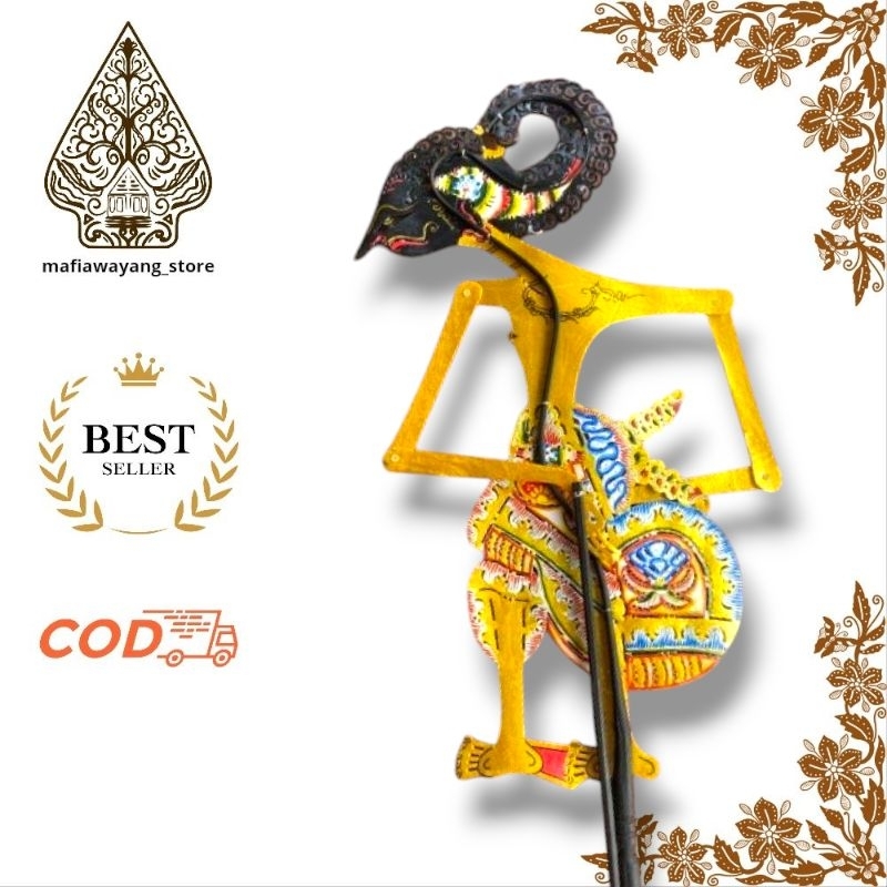 Jual Wayang Kulit Asli ARJUNA JANAKA 60cm Standar Dalang | Shopee Indonesia