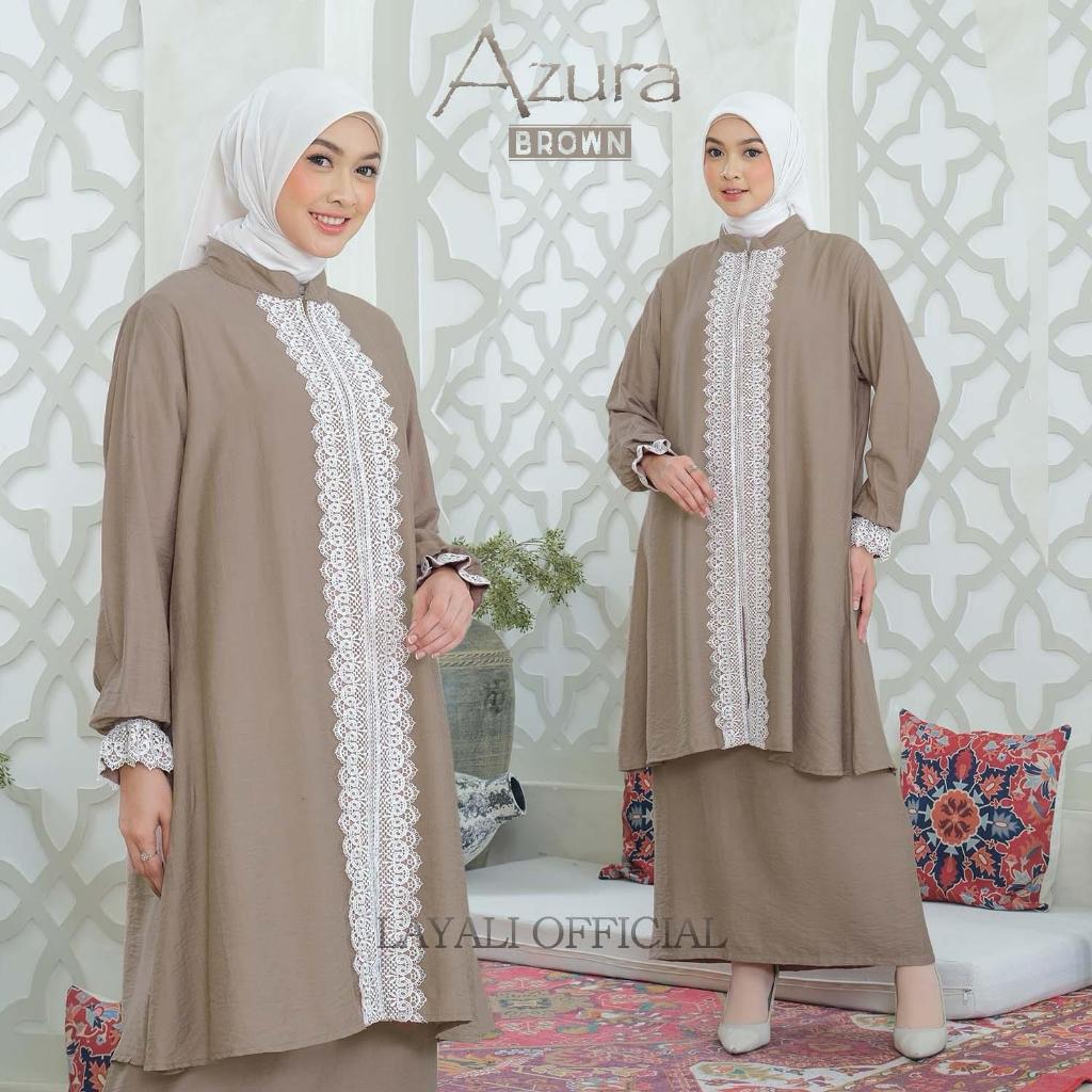 Jual LAYALI - AZURA one set melayu | Shopee Indonesia