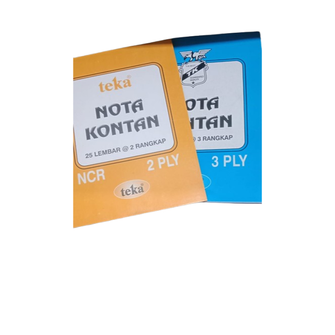 Jual NOTA KONTAN TEKA BESAR ( 1 DAN 2 PLY NCR ) | Shopee Indonesia