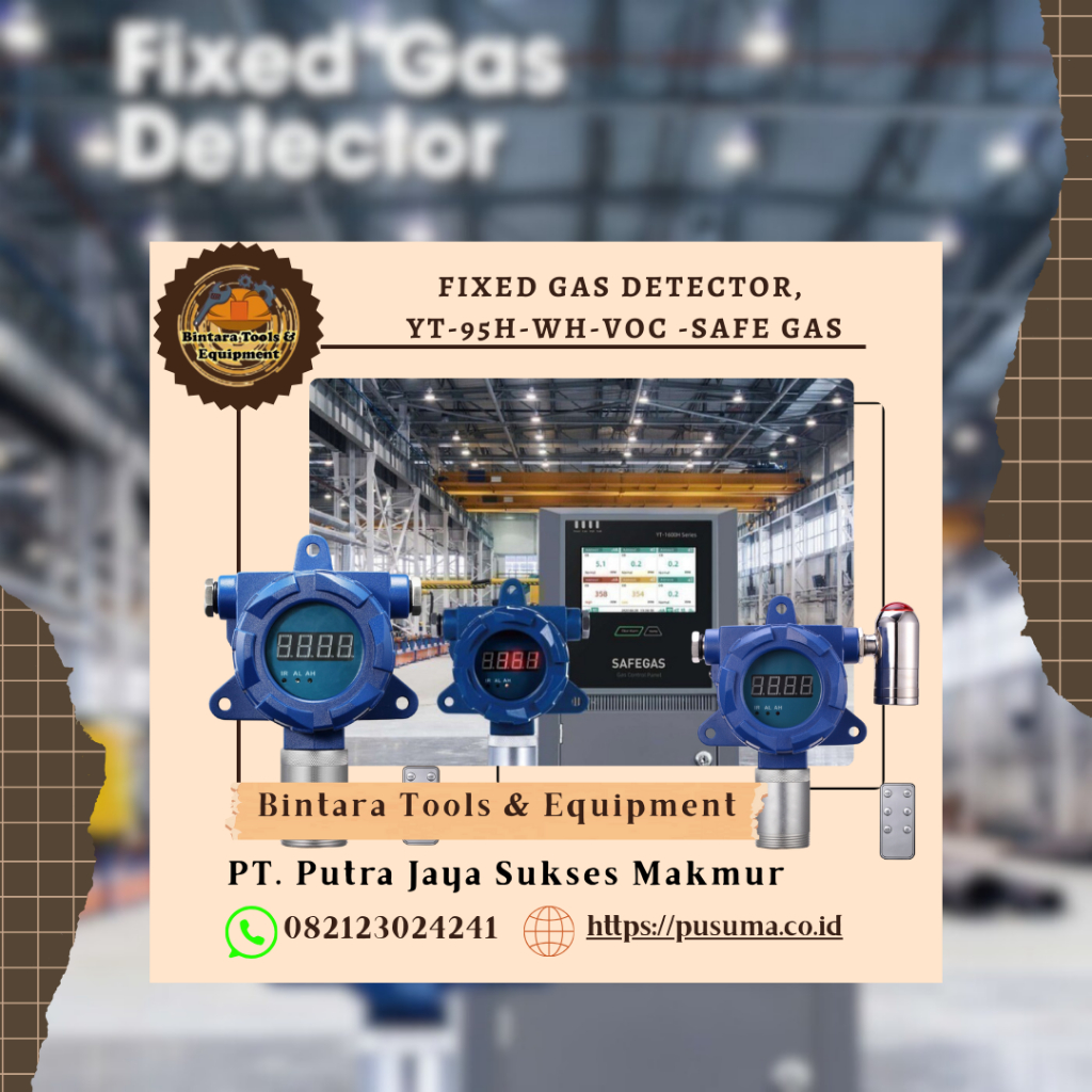 Jual Fixed Gas Detector, YT-95H-WH-VOC -Safe gas | Shopee Indonesia