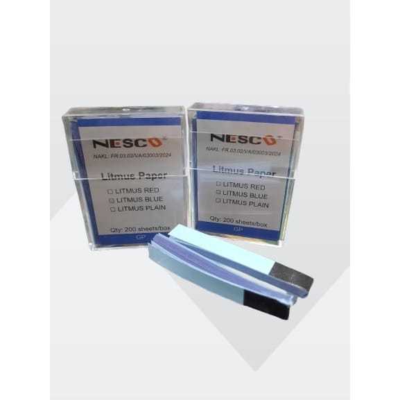 Jual Kertas Lakmus Biru Merek Nesco box | Shopee Indonesia