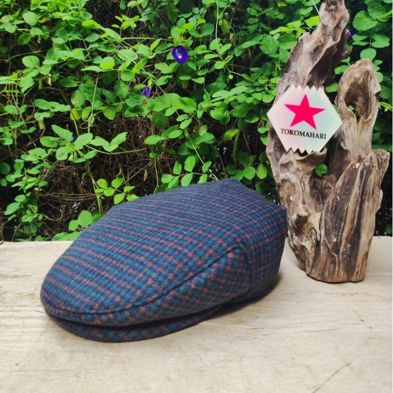 Jual Ivy cap / flatcap / topi pet / topi pelukis / topi seniman / topi ...