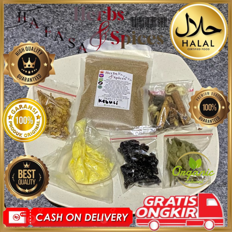 Jual Paket Pelengkap Nasi Kebuli untuk uk 1kg beras / lengkap bumbu, free kismis, margarin ...