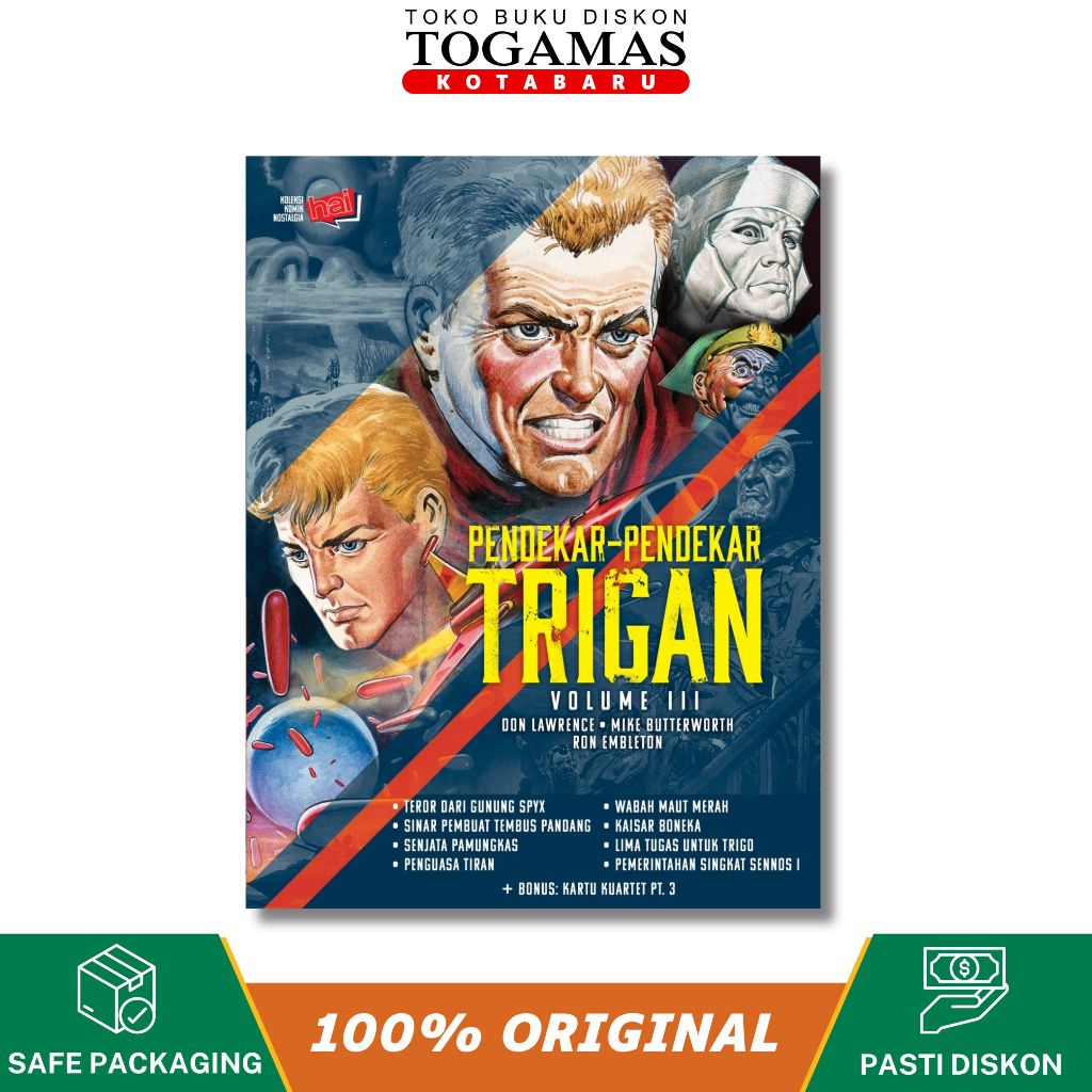 Jual MAJALAH HAI "PENDEKAR-PENDEKAR TRIGAN VOL.3" | Shopee Indonesia