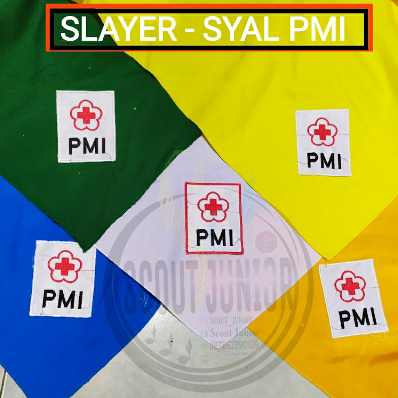Jual SYAL - SLAYER PMI PMR WIRA - MADYA - MULA BORDIR TEMPEL ( BIJIAN ...